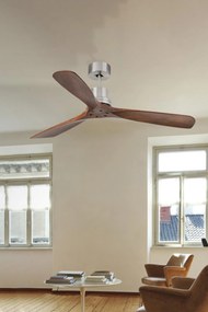 FARO 33370DC LANTAU L stropní ventilátor, matný nikl s DC motorem - FARO