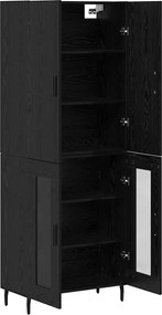 Vysoký bufet 2 ks Artisanový dub 69,5 x 34 x 180 cm 3403185