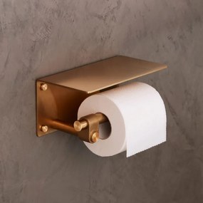 Buster + Punch Industriální držák na toaletní papír s držákem B+P - BRASS