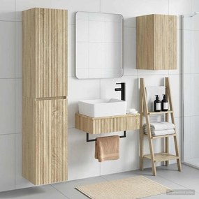 Sada koupelnového nábytku 3 ks Dub sonoma 33 x 34,5 x 160 cm 3406055
