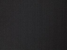 Čalouněná černá postel 180x200 cm COLMAR Beliani