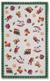 Zelený koberec s vánočním motivem 50x80 cm Green Christmas – Villeroy&amp;Boch