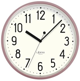 LAVVU Růžové hodiny, pr. 29,5 cm