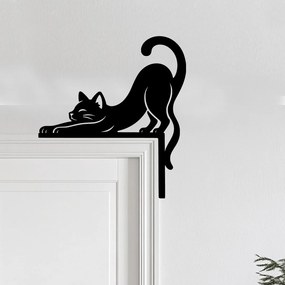 dřevo života Dekorace na roh dvěří YOGA Zvolte rozměr šxv (cm): 20x18, Zvolte barvu dekoru: Černá