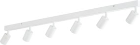 TK Lighting Bílé stropní svítidlo Nex pro žárovku 6x GU10 TK11369