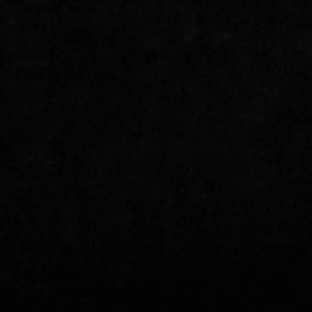 Dětská pohovka černá 90 x 53 x 30 cm samet - Default Title