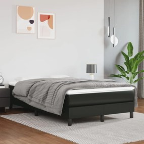 Rám postele s boxspringem černý 120 x 200 cm umělá kůže 3120688