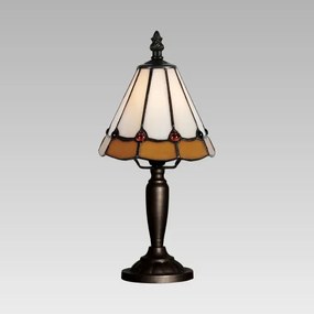 PREZENT Vitrážová stolní lampička TIFFANY 91