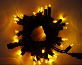 DecoLight SR-051044 Prodlužovací venkovní girlanda 5m PROFI 230V 40 LED žlutá