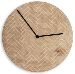 Nástěnné hodiny ze dřeva - Parquet