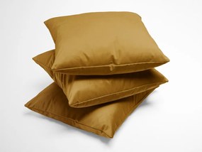 Biante Sametový povlak na polštář Velvet Premium SVP-009 Hořčicový 30 x 50 cm