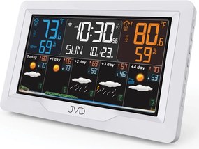 JVD RB3390.2 - Meteorologická stanice s barevným displejem a 5-denní předpovědí