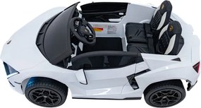 Elektrické autíčko Lamborghini Revuelto XL STRONG bílé