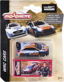 MAJORETTE Auto WRC / Sběratelský box / kov / volnoběh / délka 7,5 cm