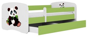Dětská postel Babydreams panda zelená II