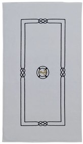 Soft Cotton Koupelnová předložka MARINE MAN 50x90 cm Bílá, 750 gr / m², Česaná prémiová bavlna 100%, S výšivkou, námořnický vzor