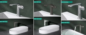 design umyvadlová baterie DOPORRO WAO - chrom