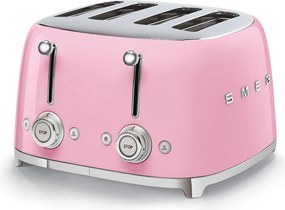 Smeg Toustovač 50´s Retro Style, 4x4, TSF03 růžový TSF03PKEU