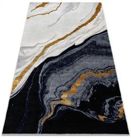 koberec EMERALD výhradní 1017 glamour, stylový mramor tmavě modrý / z velikost 140x190 cm | krásné koberce cz