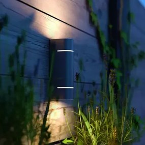 Philips Sunset LED 2x1W nerez / Venkovní nástěnné svítidlo / 200 lm /