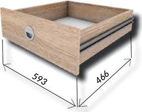 Casarredo - Komfort nábytek Zásuvky (2ks) 60x60 ke skříni wenge