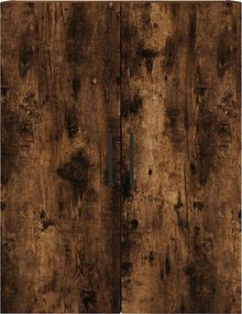 Skříň highboard kouřový dub 69,5 x 34 x 180 cm kompozitní dřevo 3196040