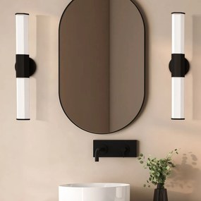 Koupelnové světlo Elstead Facet IP44 černá 66 cm LED 24W 2160 lm