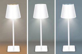 SOLIGHT LED nabíjecí lampička Lucca, 120lm, změna CCT, stmívání, bílá