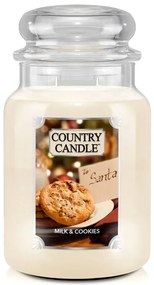 Country Candle Vonná Svíčka Milk & Cookies, 652 g