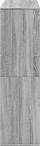 Dělicí stěna šedá sonoma 100 x 33 x 115 cm kompozitní dřevo 3309551