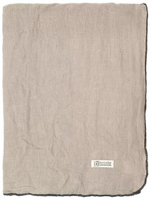 Broste Ubrus GRACIE 160x300 cm hnědošedý
