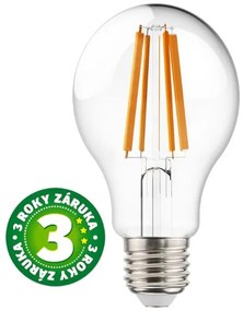 Prémiová retro LED žárovka E27 12W 1800lm denní, filament, ekv. 115W, 3 roky