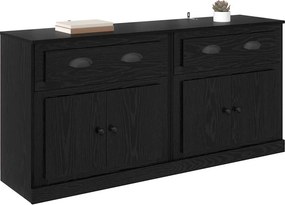Konzole 2 ks Černý dub 70 x 35,5 x 67,5 cm Kompozitní dřevo 3402661