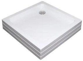 Ravak Angela sprchová vanička čtvercová 90x90 cm akrylát a007701120 AN90PUR0