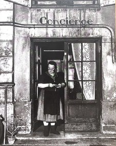 Postershop Obrazová reprodukce : Robert Doisneau - Woman with glasses - 24x30cm