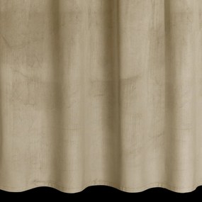ZATEMŇOVACÍ ZÁVĚS NA KROUŽCÍCH ANTARA 140X270 CM SVĚTLEBÉŽOVÁ