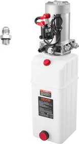 Hydraulický agregát 8 l, Maximální přetlak 22 MPa a průtok 3,4 l/min VEVOR