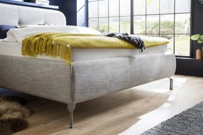Aldo Čalouněná postel s prostorem 180x200 Portegise grey