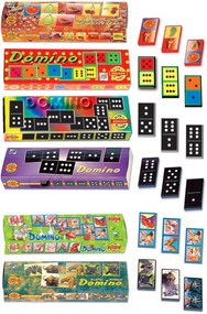 _Ostatní 1_ Hra Domino velké 6 druhů *SPOLEČENSKÉ HRY* 631doh