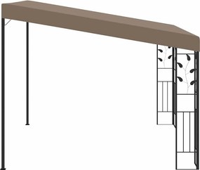 Altán ke zdi 3 x 3 x 2,5 m taupe 312265