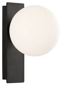 ACB Iluminacion Nástěnné LED svítidlo KIN, v. 24 cm, 8W, CRI90 Barva: Černá, Stmívání: TRIAC
