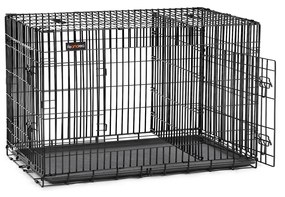 Přepravní klec pro zvířata Levino XL 107 cm černá