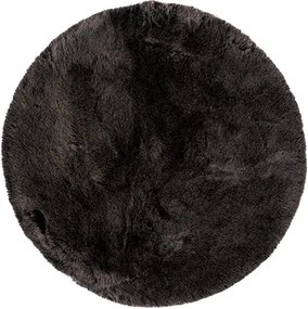 Obsession, Kusový koberec Samba 495 Anthracite kruh, 80x80 (průměr) kruh, šedá, ložnice