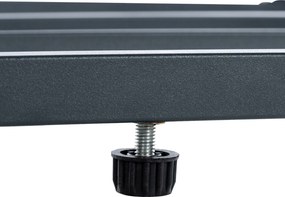 Přístřešek na palivové dřevo + ochranná plachta Ruston Aluminium XL – antracitová