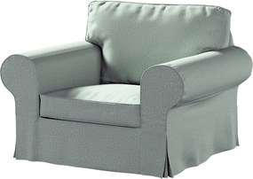 Potah na křeslo IKEA Ektorp barva zelená látka pletený vzor