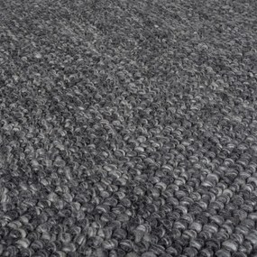 Flair Rugs, Ručně tkaný kusový koberec Minerals Dark Grey, 160x230, šedá, chodba / předsíň