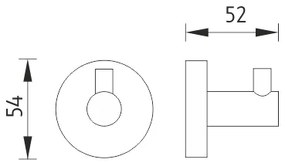Nimco Háček jednoduchý UNIX - UN 13054-26