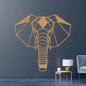 Dřevěný slon na zeď – Symbol síly, moudrosti a štěstí | I SENTOP HDF0237