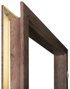 Doornite Obložková zárubeň 60 P, 628 × 1983 mm, CPL laminát, tloušťka zdi: 145-165 mm, pravá, dub americký