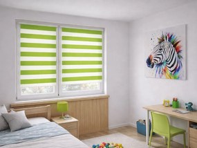 ZEBRA-SHOP Roleta DEN A NOC / MINI / STANDARD / hrášková / BH 207 Barva mechanizmu: šedá, Výška: 150, Šířka: 102
